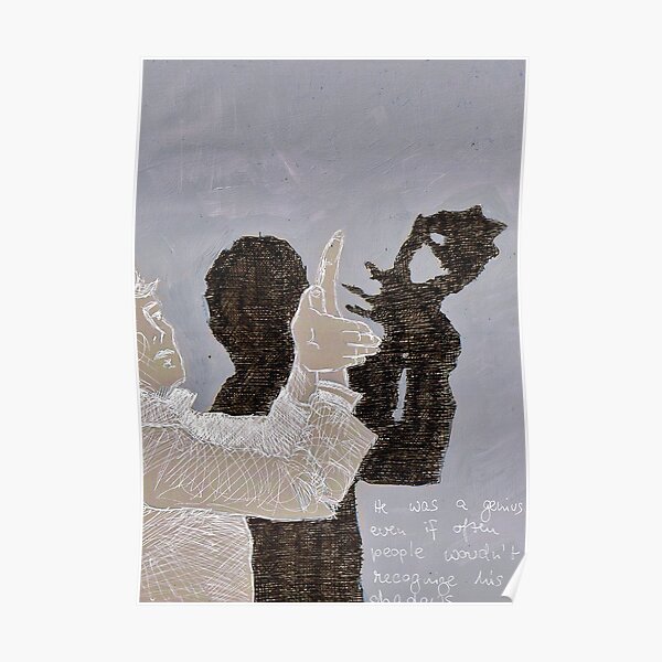 "The Shadow Man" Poster for Sale by michelara | Redbubble