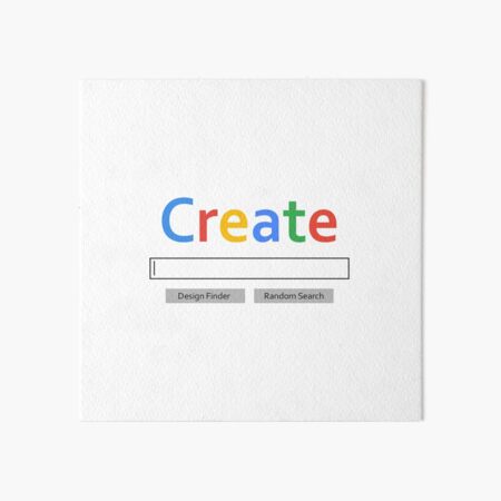 "Google Fan Art Logo" Art Board Print for Sale by alexaldridge | Redbubble