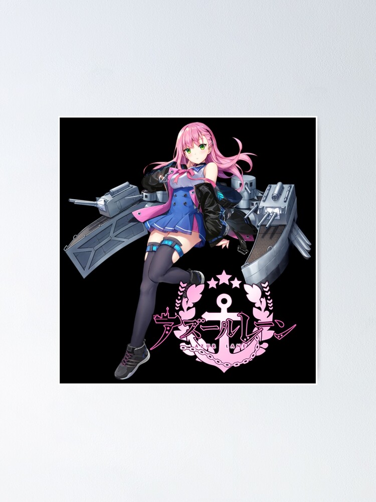 "MEMPHIS - AZUR LANE" Poster by TETSUYA-CORP | Redbubble