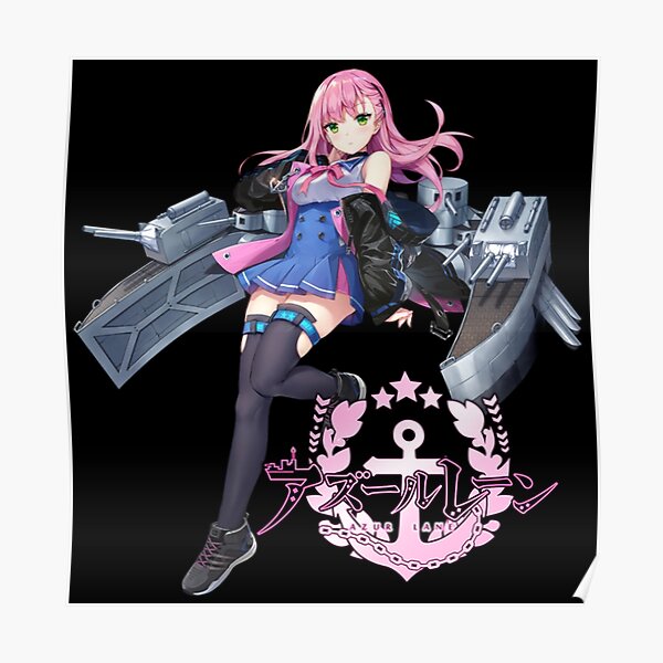 "MEMPHIS - AZUR LANE" Poster by TETSUYA-CORP | Redbubble