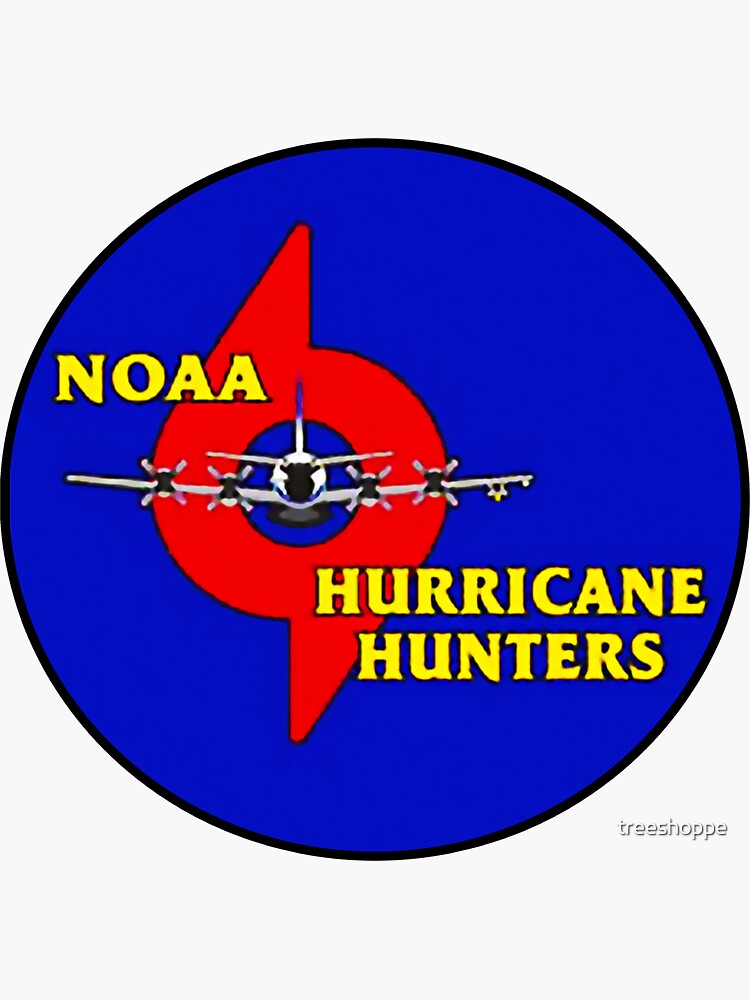 "NOAA Hurricane Hunters Emblem" Sticker for Sale by treeshoppe | Redbubble