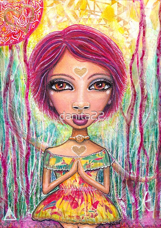 "Fire Nymph" by danita22 | Redbubble