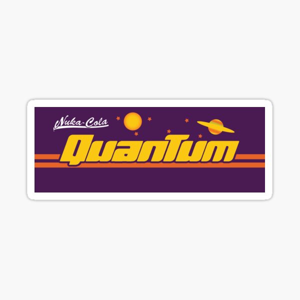 Nuka Cola Quantum Stickers | Redbubble