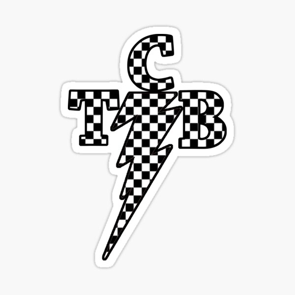 "TCB - Taking Care of Business" Sticker by deecee95 | Redbubble