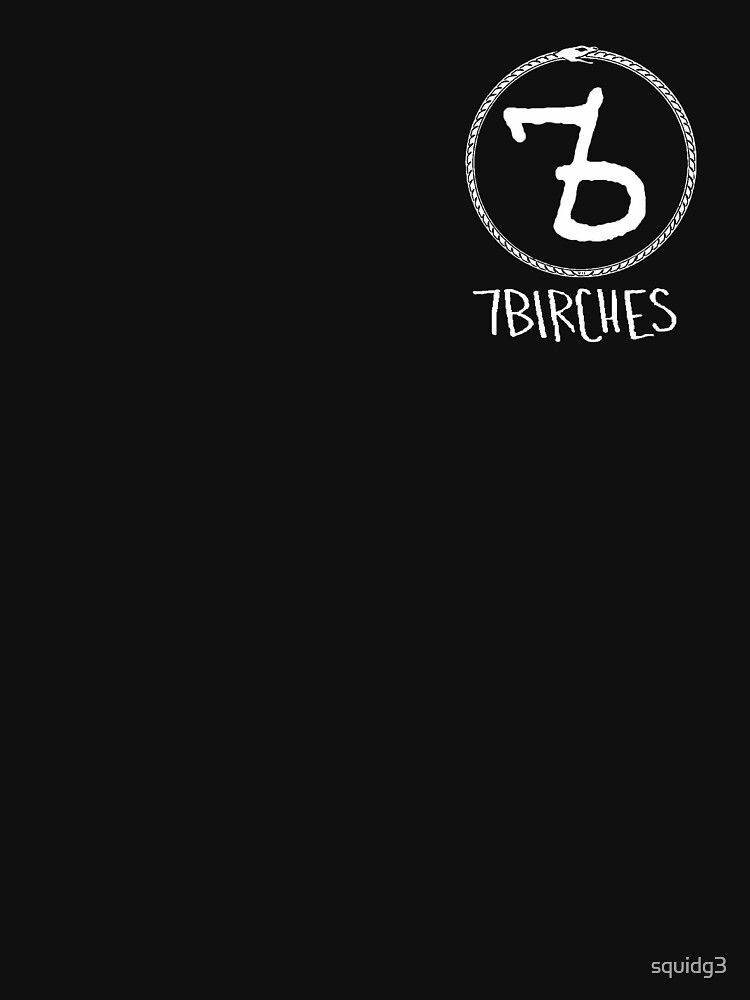"7 Birches logo" T-shirt for Sale by squidg3 | Redbubble | 7 birches t ...