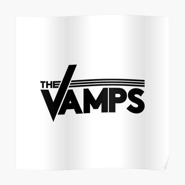 "The vamps logo " Poster for Sale by Sydloux | Redbubble