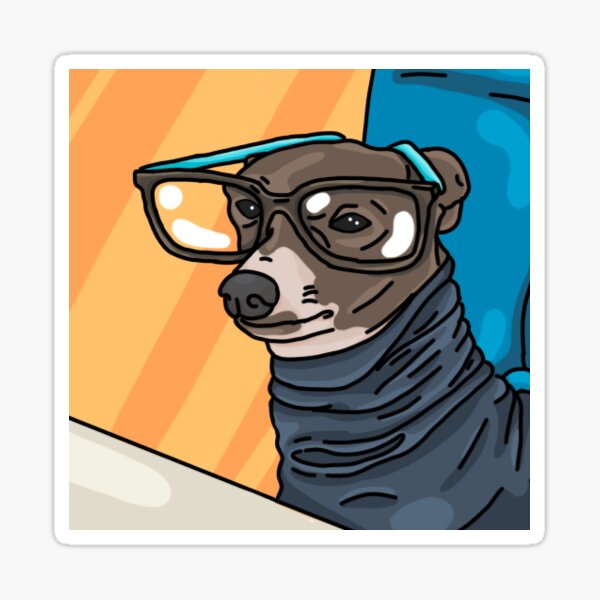 "Smart Kermit" Sticker for Sale by vexed-cer | Redbubble