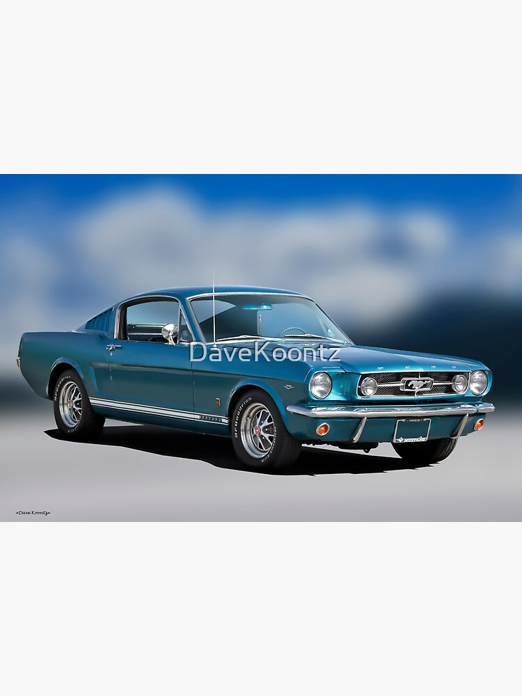 1965 Mustang Fastback Blue