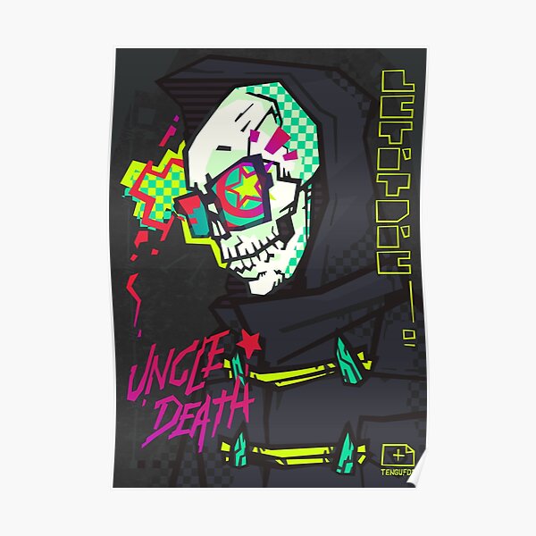 "Uncle Death // Let It Die" Poster by tengufdi | Redbubble