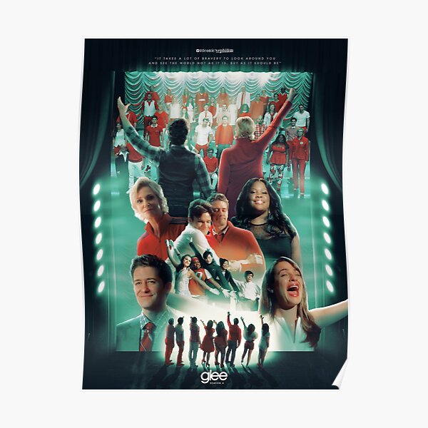 Glee Posters | Redbubble