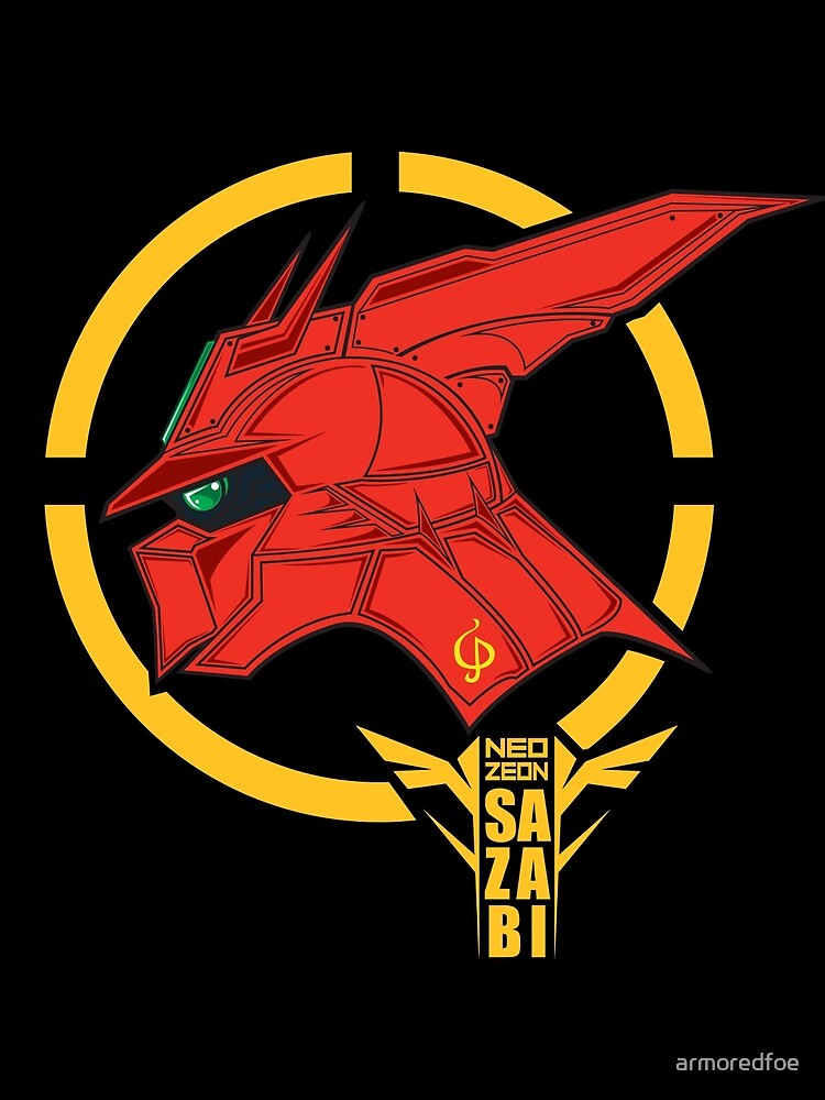 "MSN-04 NEO-ZEON" Art Print for Sale by armoredfoe | Redbubble