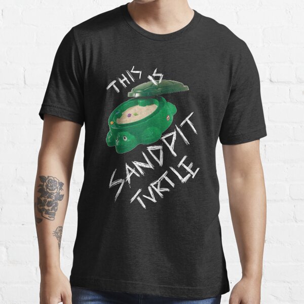 "This Is Sandpit Turtle - bmth meme - white on black" T-shirt for Sale ...