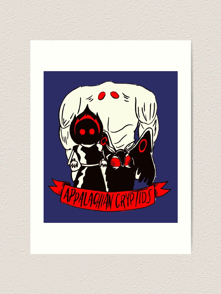 "Red Cryptids" Art Print by lilo28329 | Redbubble