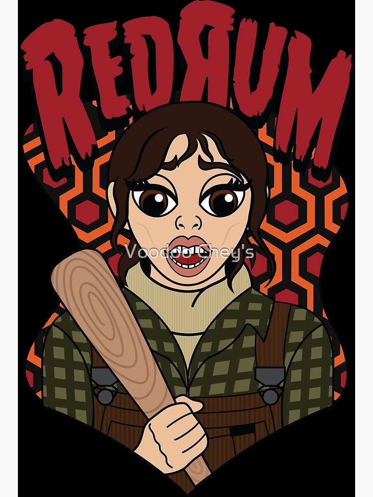 "RedRum" Poster by VoodooCheys | Redbubble
