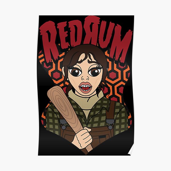 "RedRum" Poster by VoodooCheys | Redbubble