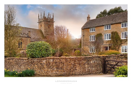"Longborough, Gloucestershire" Poster by andrewroland | Redbubble