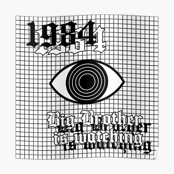 1984 Big Brother Posters | Redbubble