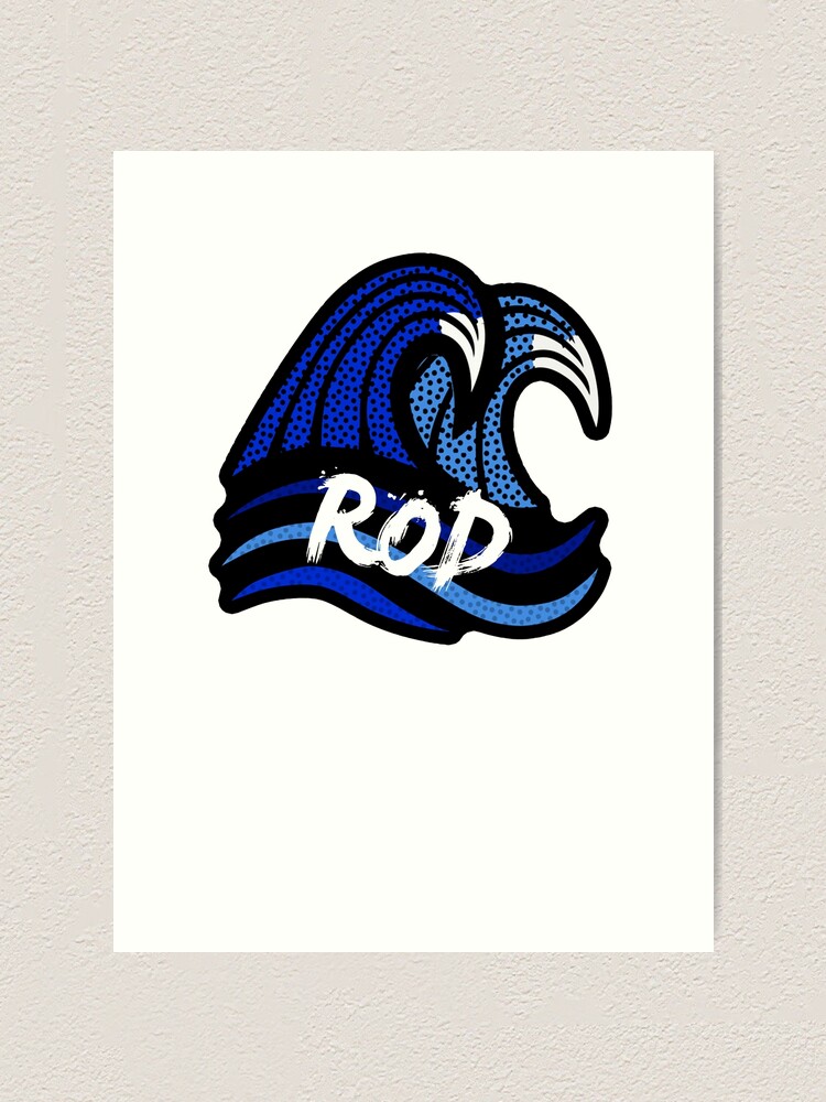 "Rod Wave Wavy Drip" Art Print by FabloFreshcoBar | Redbubble
