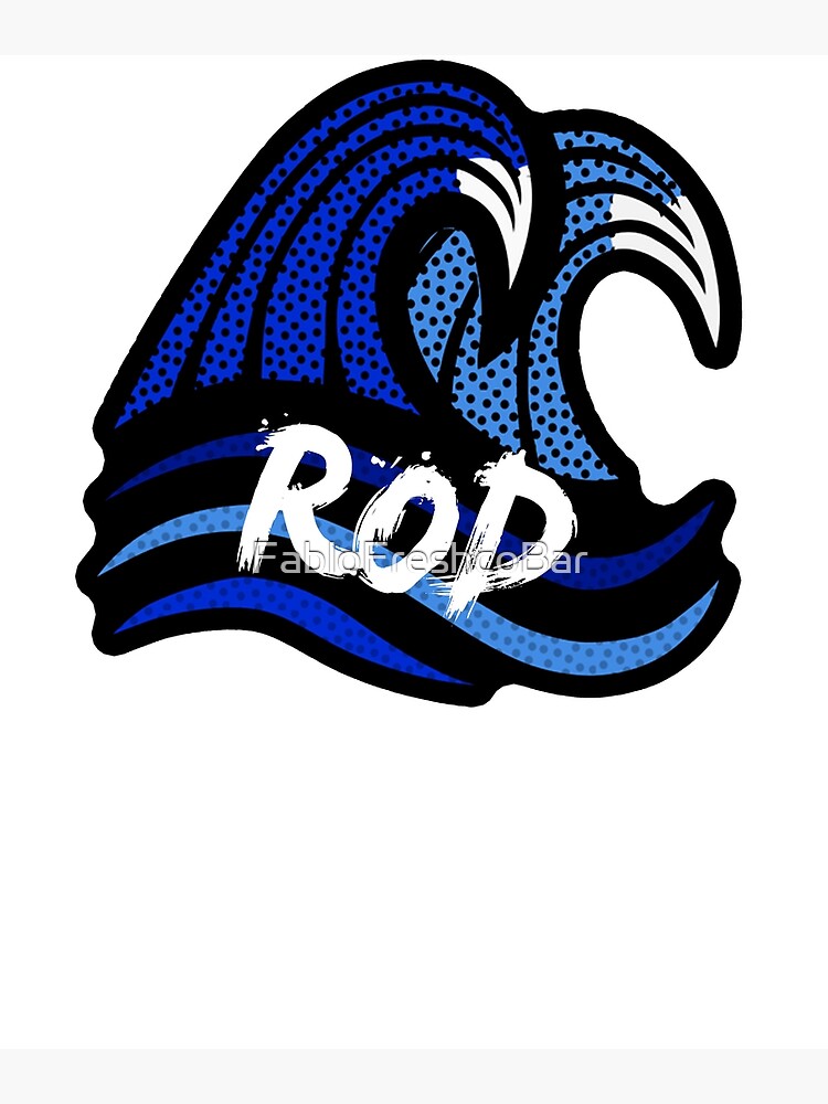 "Rod Wave Wavy Drip" Art Print by FabloFreshcoBar | Redbubble