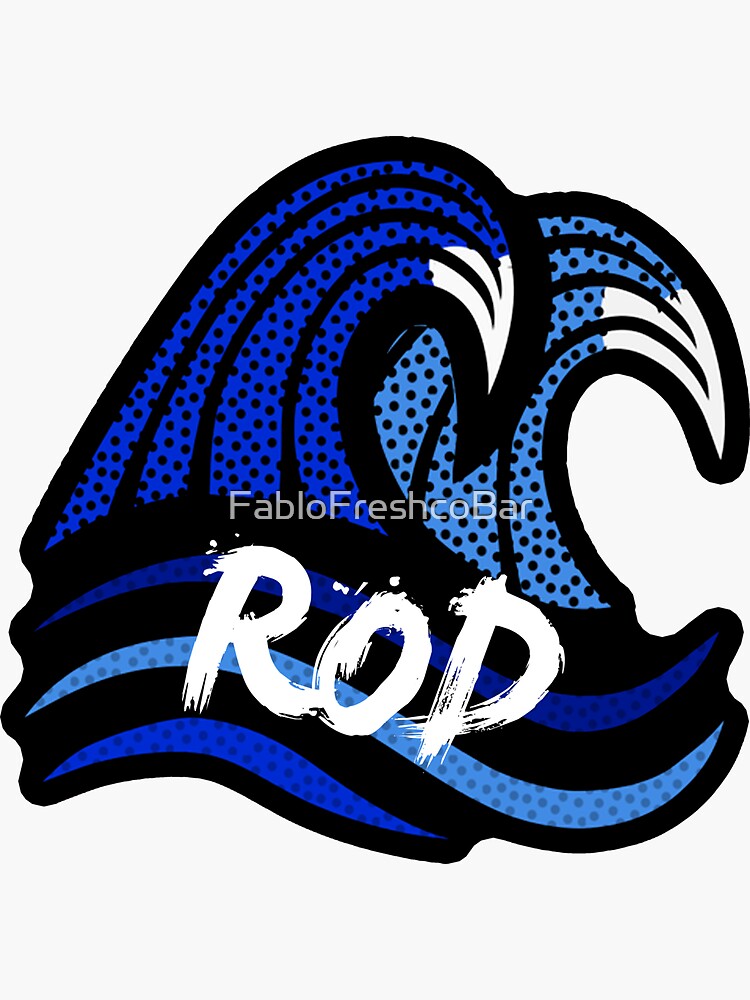 "Rod Wave Wavy Drip" Sticker for Sale by FabloFreshcoBar | Redbubble