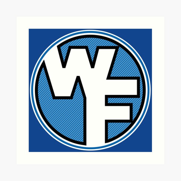 "WOO FANG "WF" LOGO" Art Print for Sale by WOOFANG | Redbubble