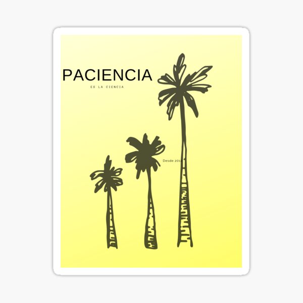 "patience" Sticker for Sale by alfon2018 | Redbubble