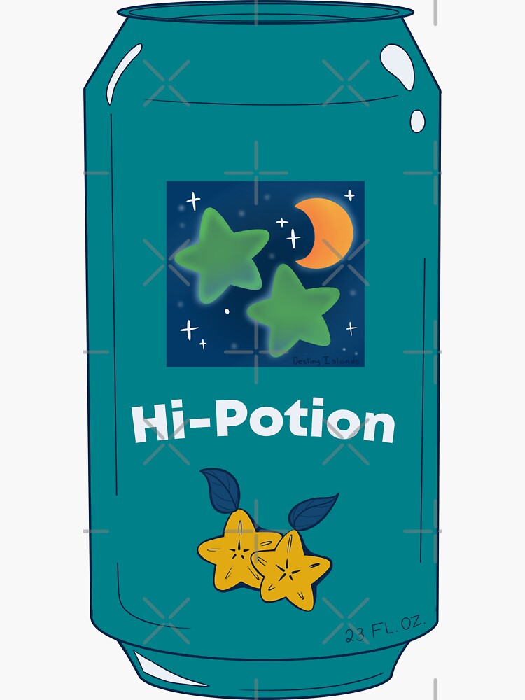 "Hi-Potion Punch" Sticker for Sale by Emmyteddy | Redbubble