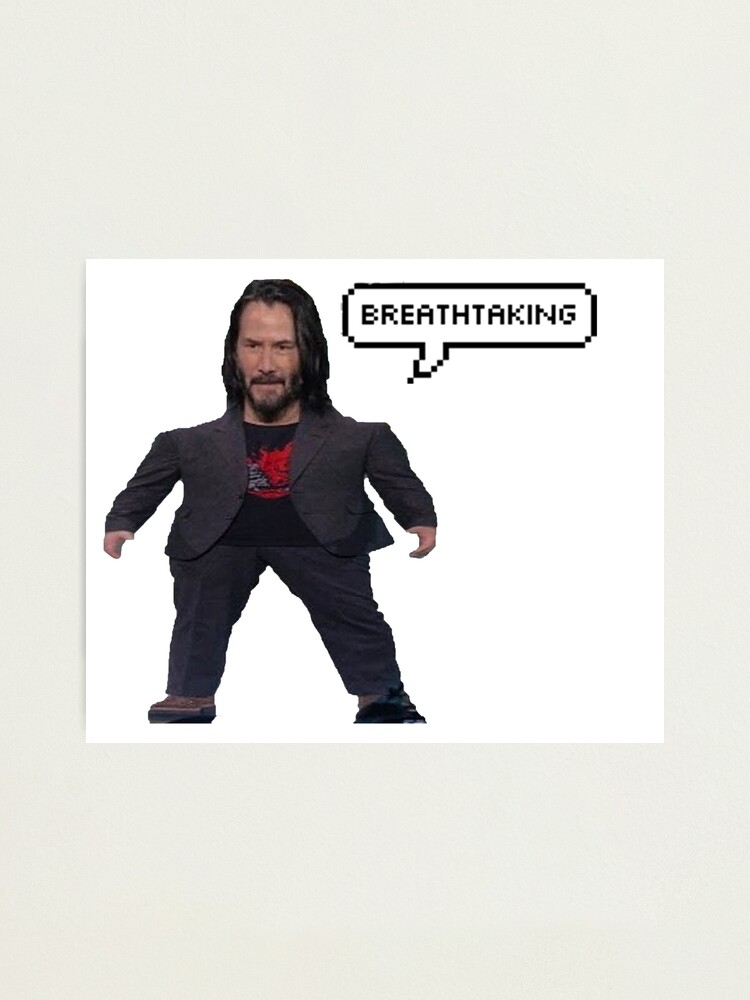 "Mini Keanu Meme " Photographic Print for Sale by ematzzz | Redbubble