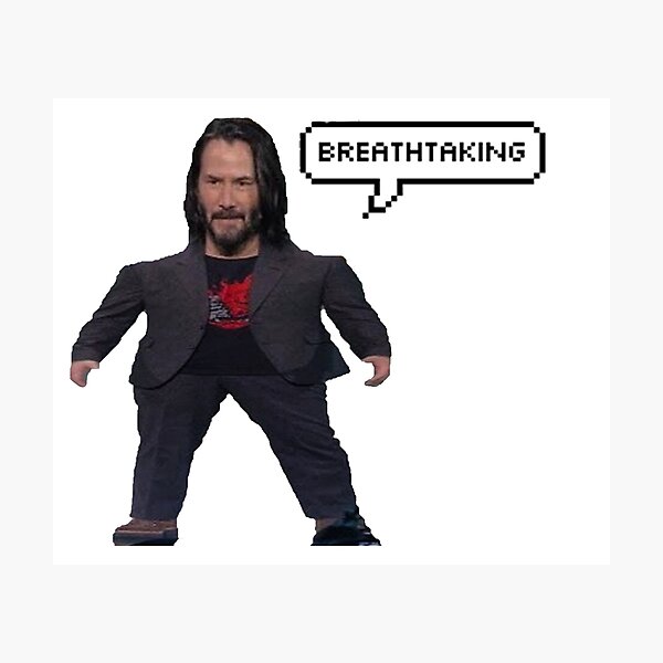 "Mini Keanu Meme " Photographic Print for Sale by ematzzz | Redbubble