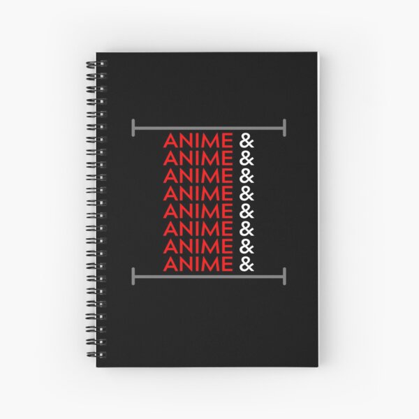 Anime Spiral Notebooks | Redbubble