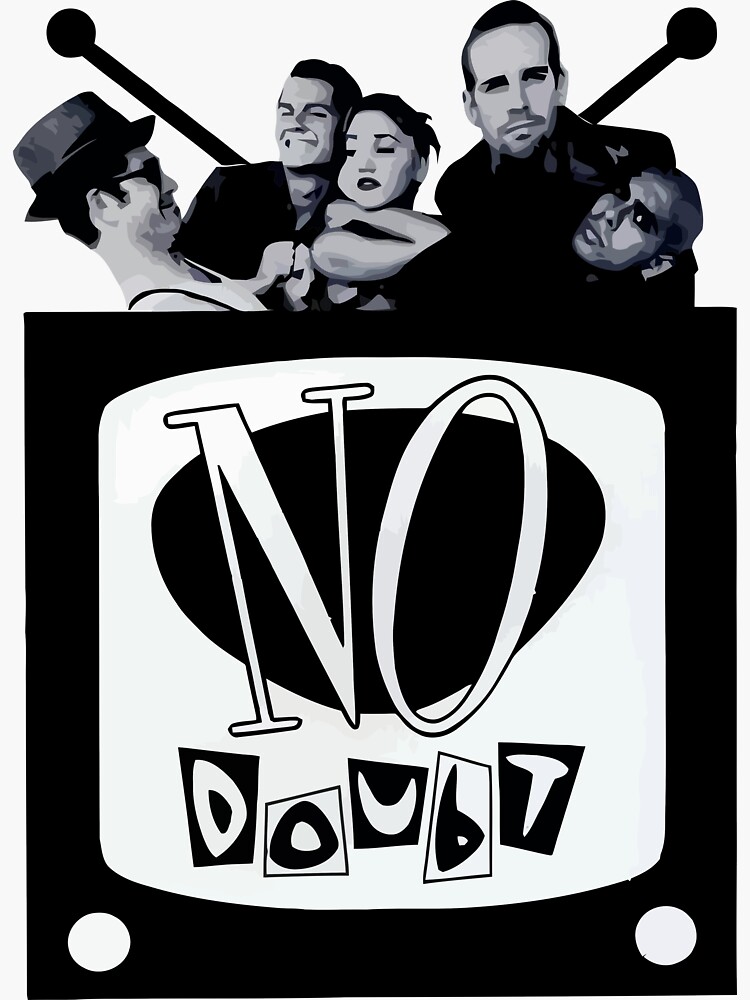 "no doubt band " Sticker by alphons | Redbubble