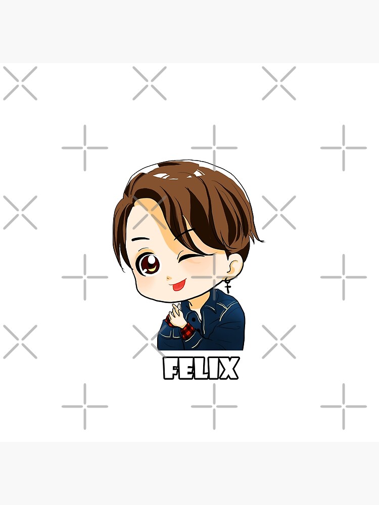 "KPOP STRAY KIDS FELIX CHIBI" Poster by LySaVN | Redbubble