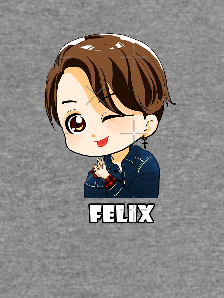 "KPOP STRAY KIDS FELIX CHIBI" Lightweight Sweatshirt for Sale by LySaVN ...