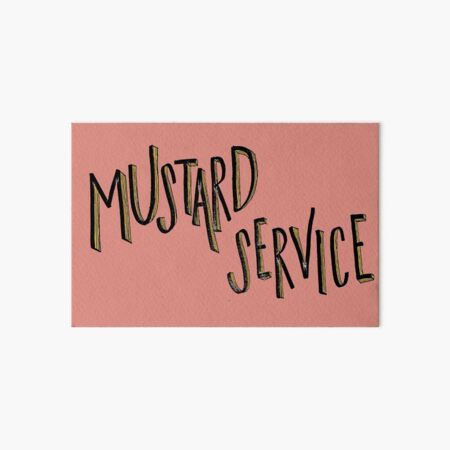 Mustard Service Gifts & Merchandise | Redbubble