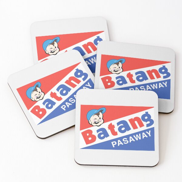 "BATANG PASAWAY RETRO BUBBLE GUM" Coasters (Set of 4) for Sale by ...