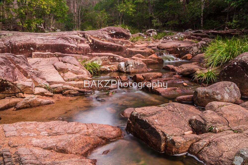 "Mothar mountain rock pools, Gympie QLD" by BAKZPhotography | Redbubble