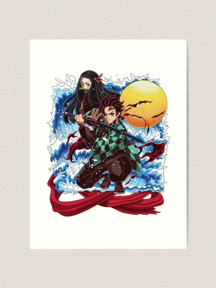 "Demon Slayer" Art Print by Smashdragons | Redbubble