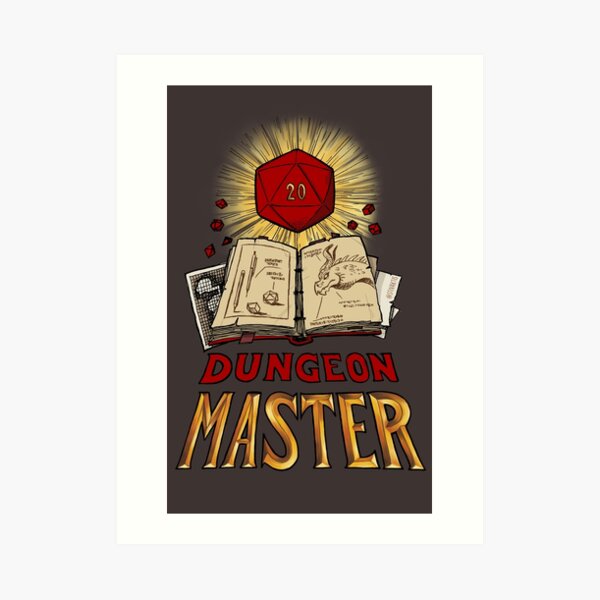 "Dungeon Master" Art Print by optimisteve | Redbubble