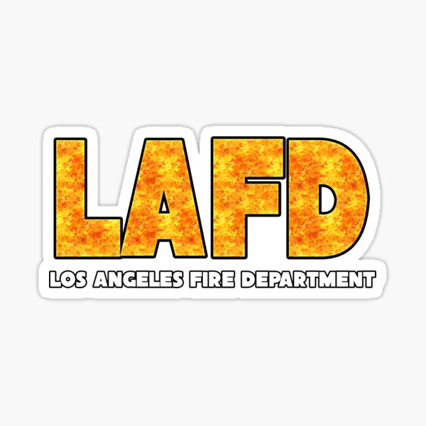 Lafd Stickers | Redbubble