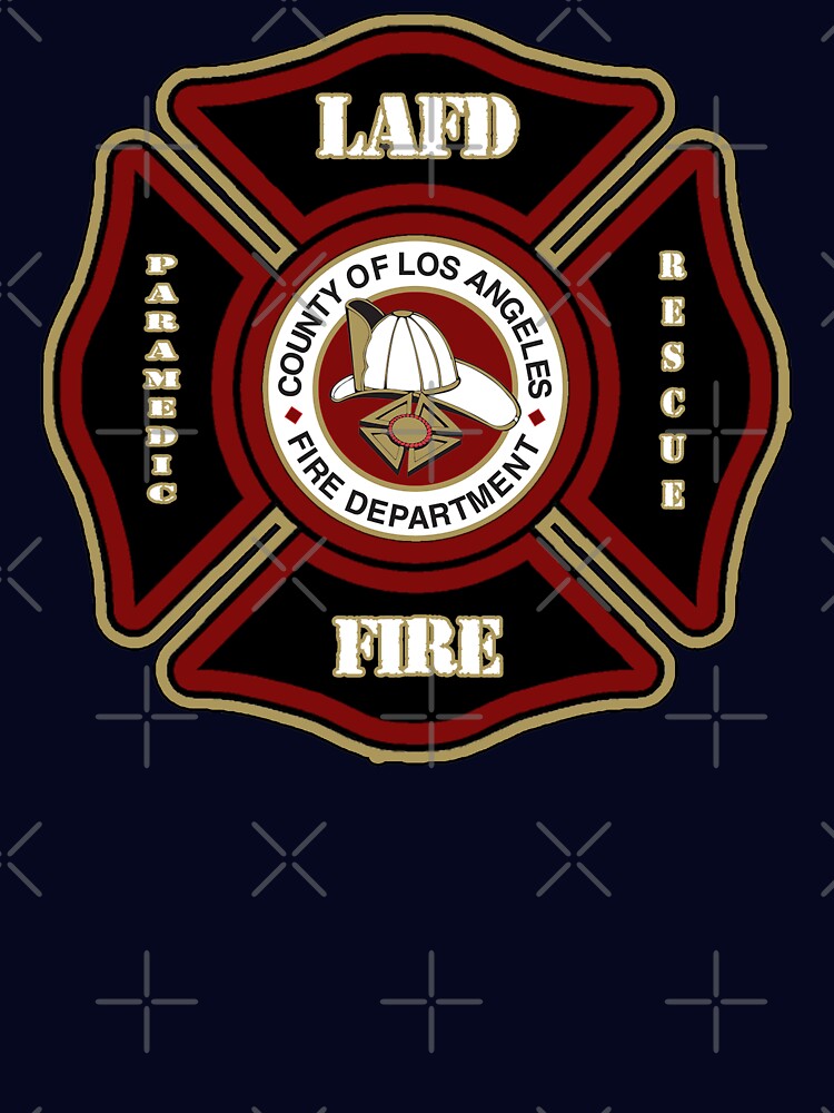 "LAFD" Essential T-Shirt for Sale by ZombeeMunkee | Redbubble