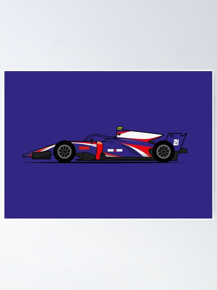 "Ralph Boschung F2" Poster by ICRDesigns | Redbubble