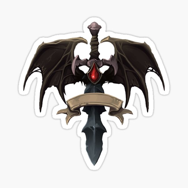 "Fantasy Demon Sword" Sticker for Sale by mintsapparel | Redbubble