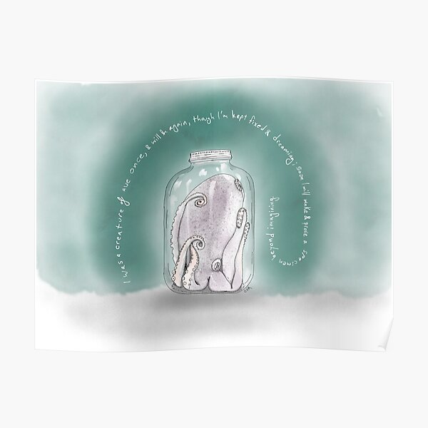 "Dreaming octopus (Cabinets of Caligari University series)" Poster by ...