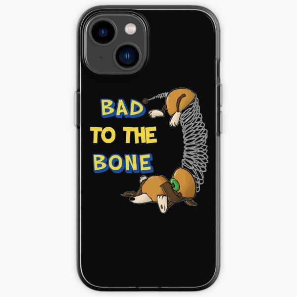 "Bad to the Bone" iPhone Case for Sale by fruitpetunia | Redbubble