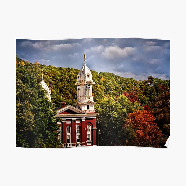 "Venango County Courthouse - Franklin, PA" Poster for Sale by kdxweaver ...