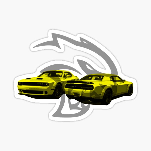 Hellcat Redeye Stickers | Redbubble