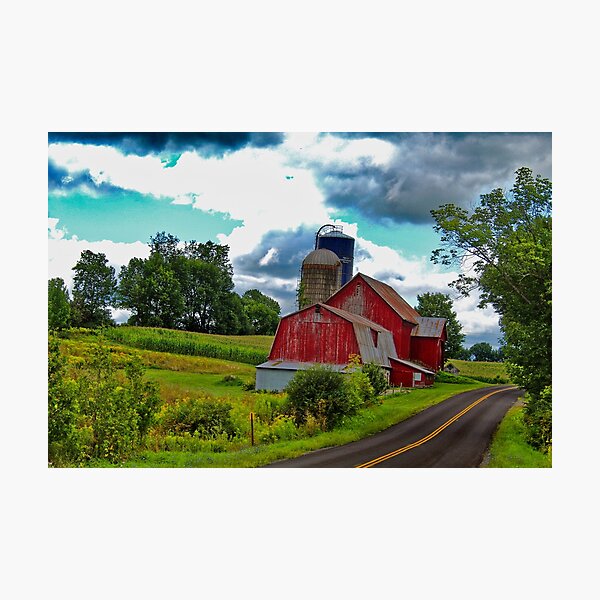Country Barn Photographic Prints | Redbubble
