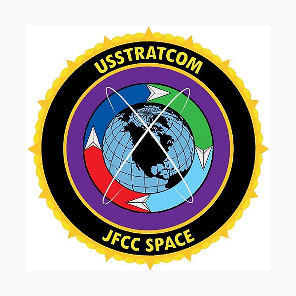 "Joint Functional Component Command for Space Logo" Photographic Print by Spacestuffplus | Redbubble