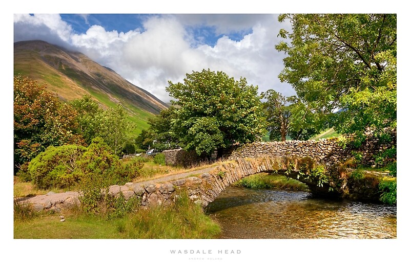 "Wasdale Head, Cumbria" by Andrew Roland | Redbubble