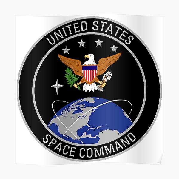 "United States Space Command" Poster by Spacestuffplus | Redbubble